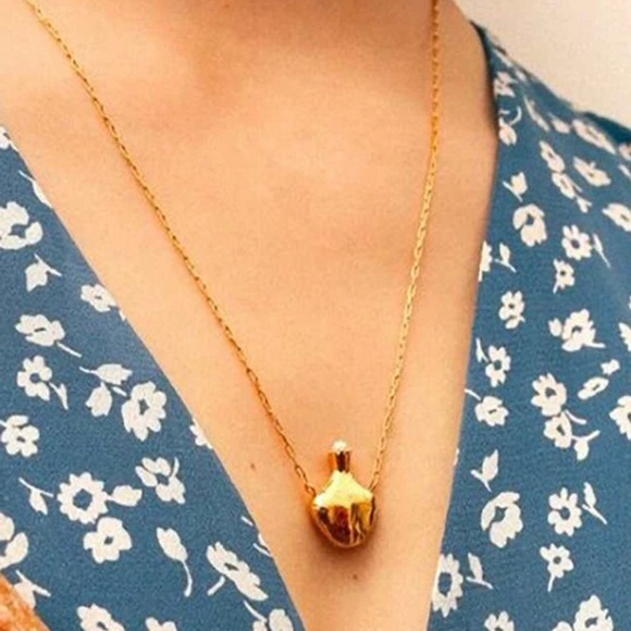 Jewelry | Bottle Filled With Stories Pearl Capped Vial Ampoule Flask ...